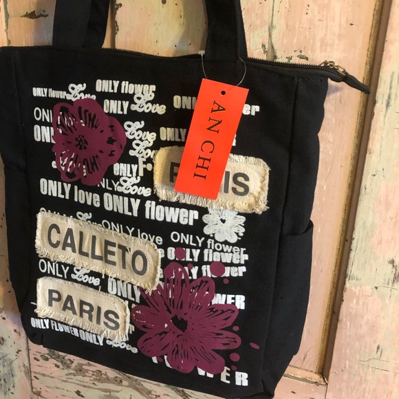 An chi | Bags | Nwt Book Bag | Poshmark